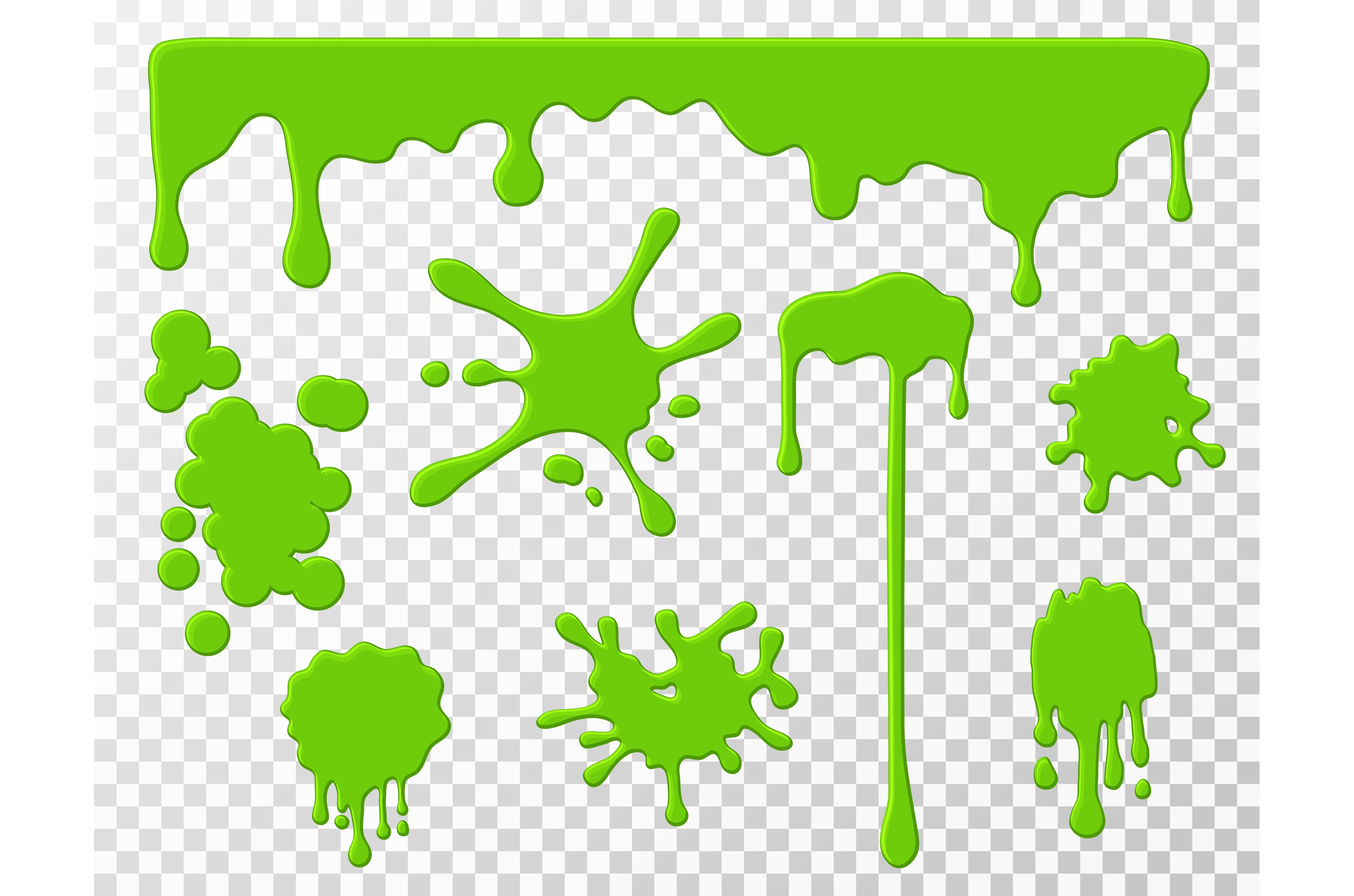 Dripping slime. Green goo dripping | Background Graphics ~ Creative Market