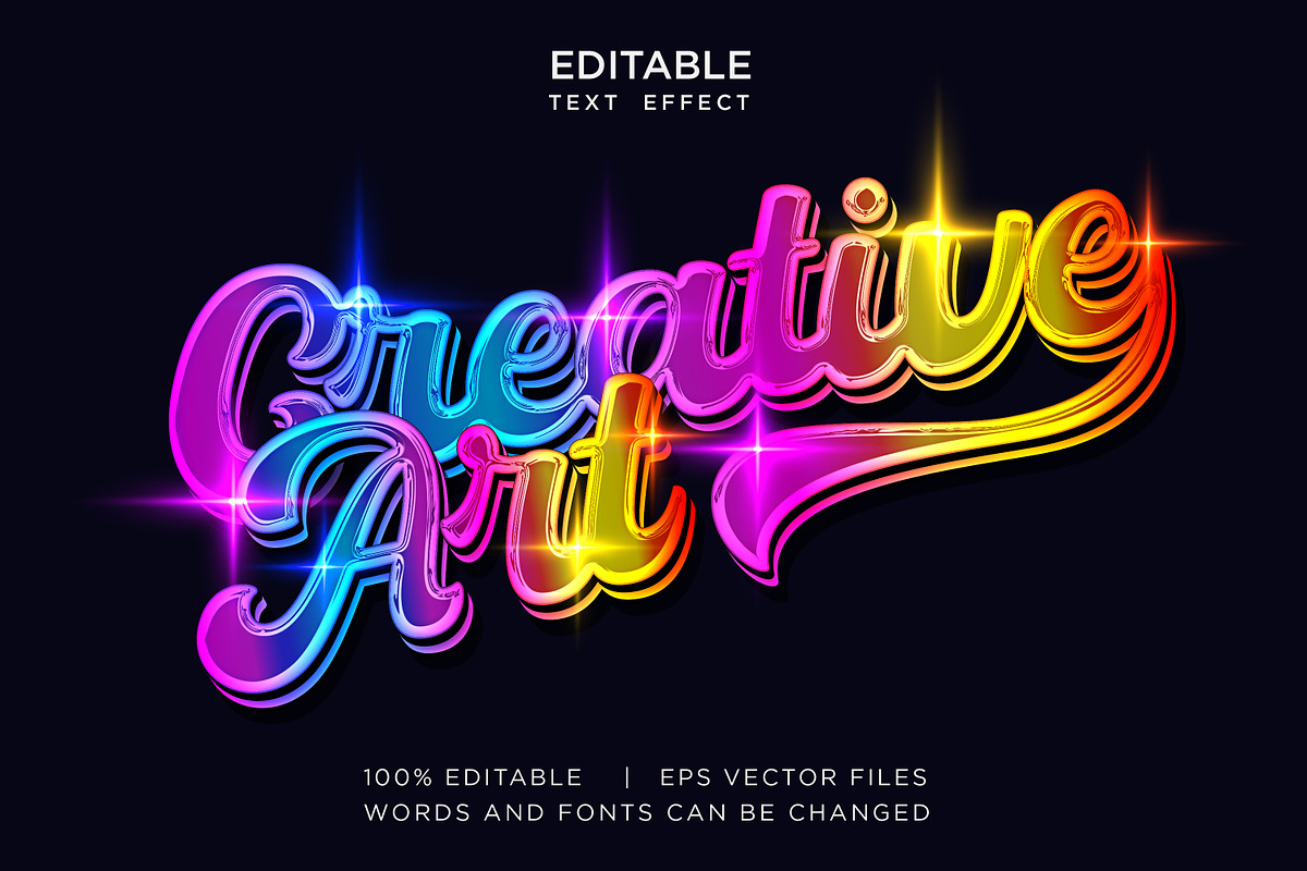 creative typography text effect, a Plug-in Add-On by yokbisayok ...