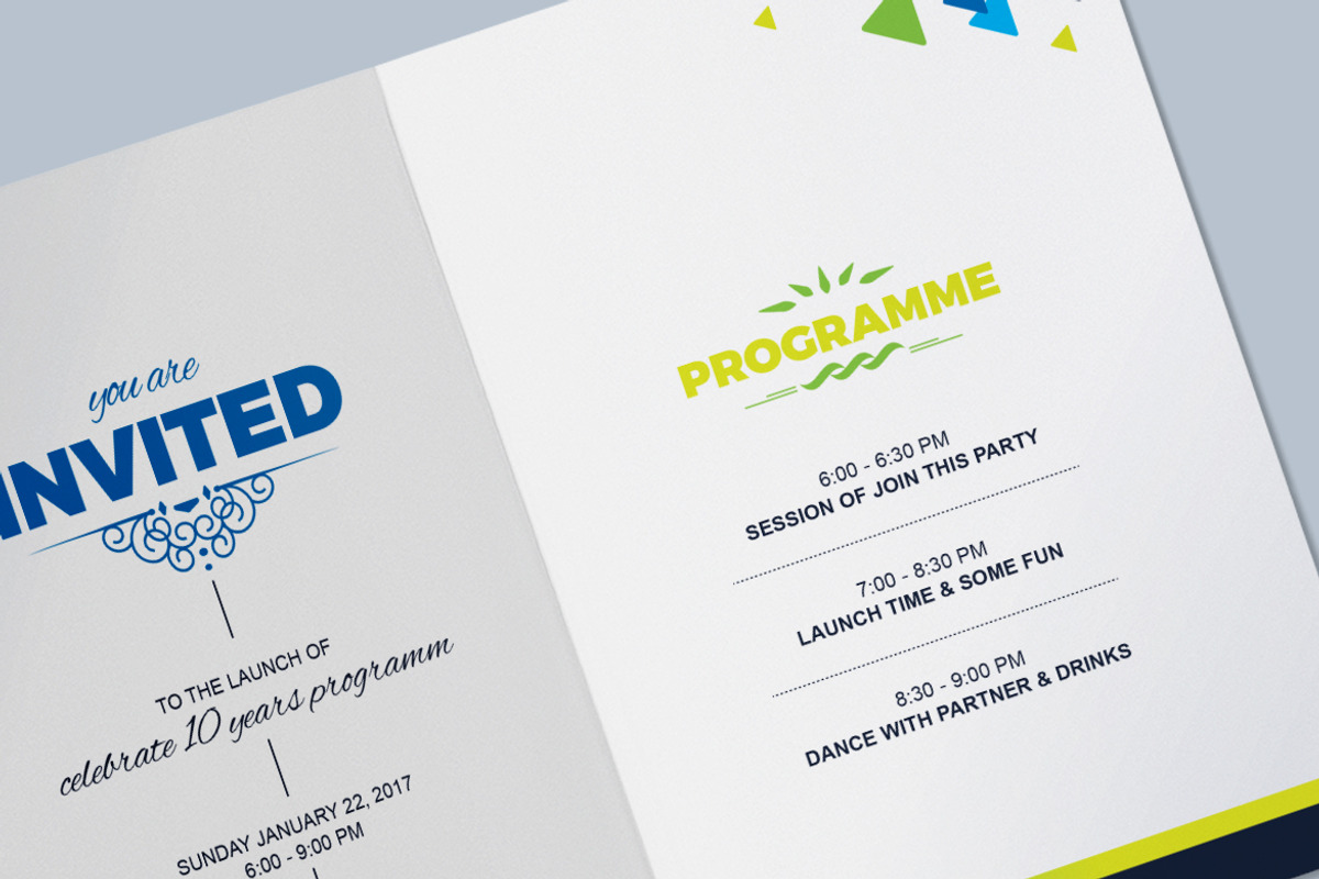 Invitation Card Template, an Invitation Template by ContestDesign