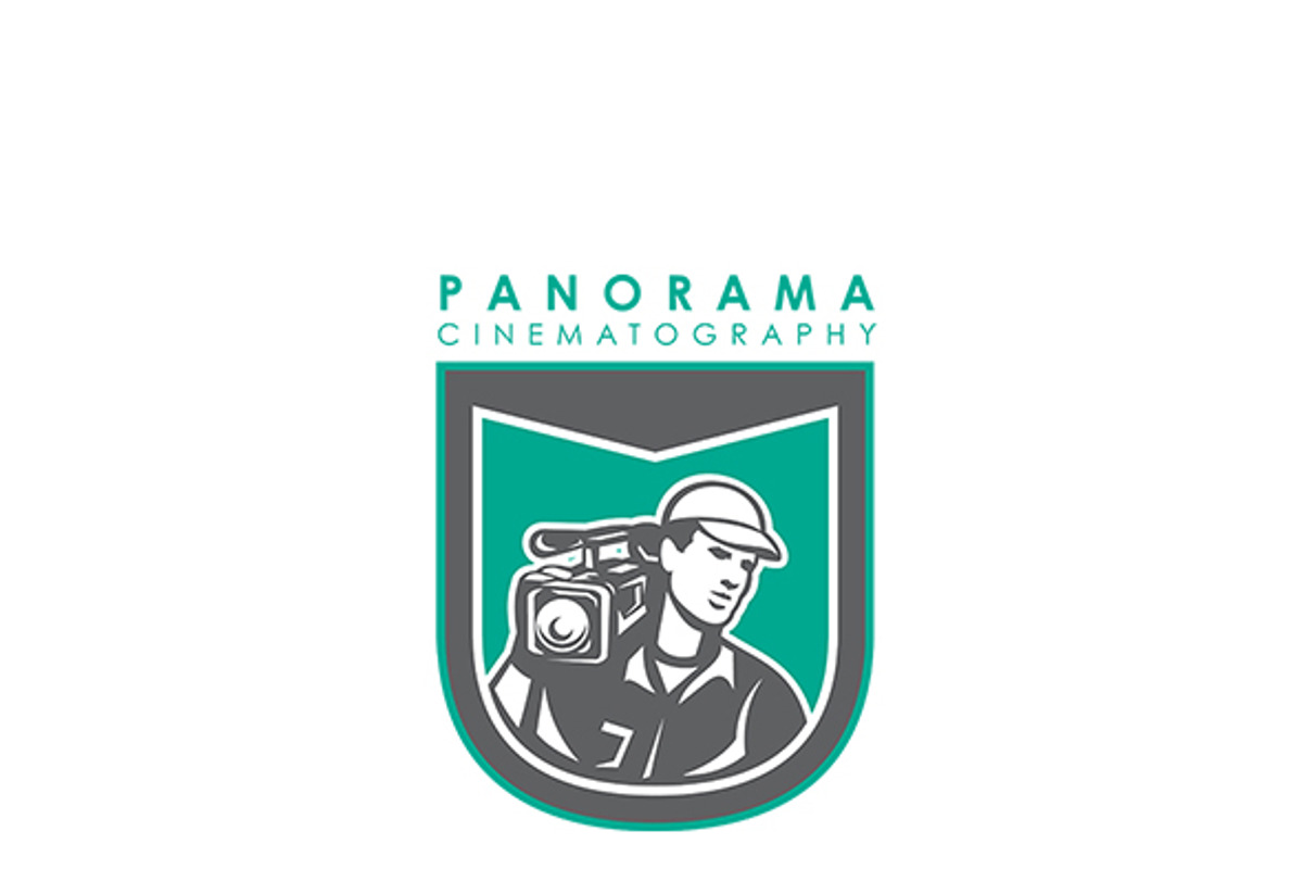 Panorama Cinematography Logo, a Branding & Logo Template by patrimonio