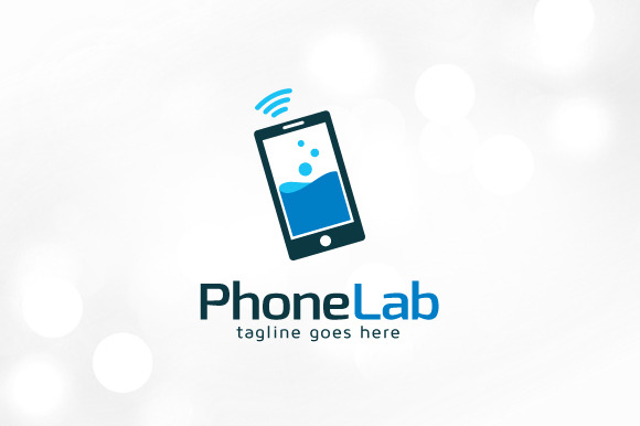 Phone Lab Logo Template, a Branding & Logo Template by gunaonedesign