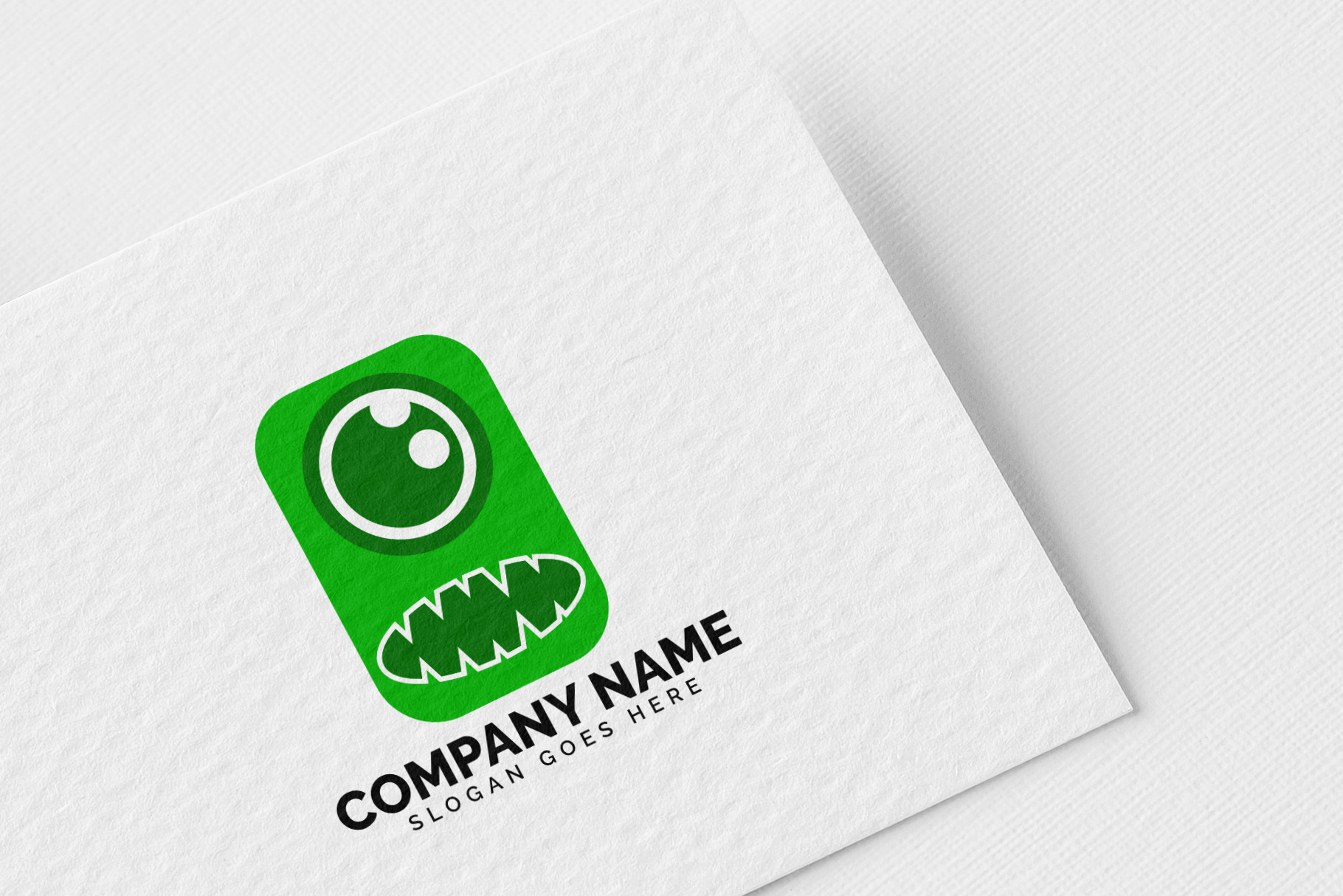 monster logo template, a Branding & Logo Template by mesuka