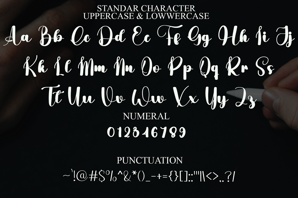 Simple Handscript, a Handwritten Font by InermediaSTUDIO