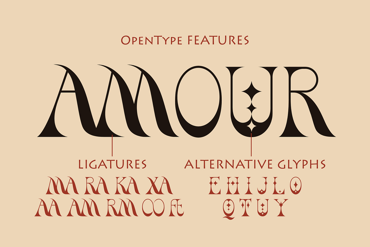 Oracul Bohemian Display Font