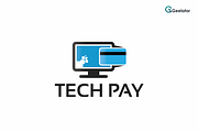 Tech Pay Logo Template, a Branding & Logo Template by Geelator Studio