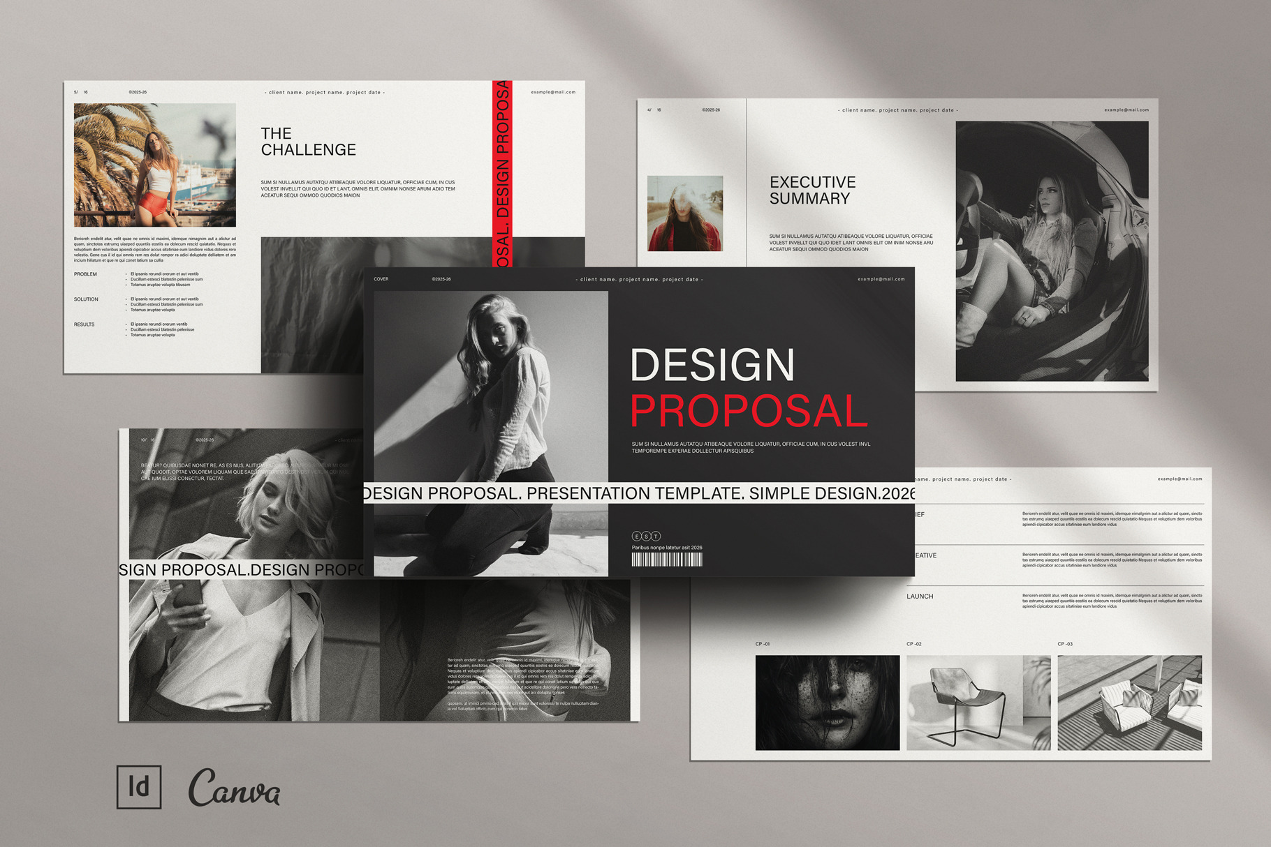 Design Proposal Presentation Design, a Presentation Template by ...