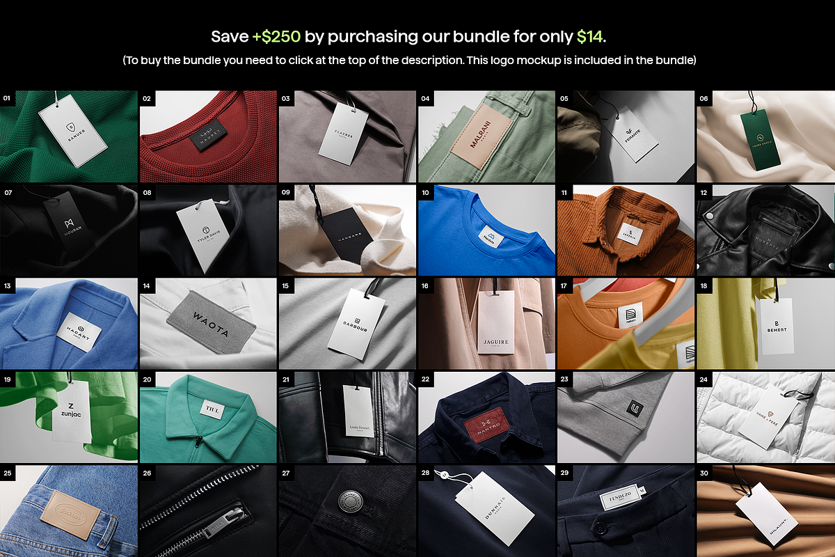 Logo Mockup Tag Luxury Coat, a Hoody Mockup by Asylab | Creative Market