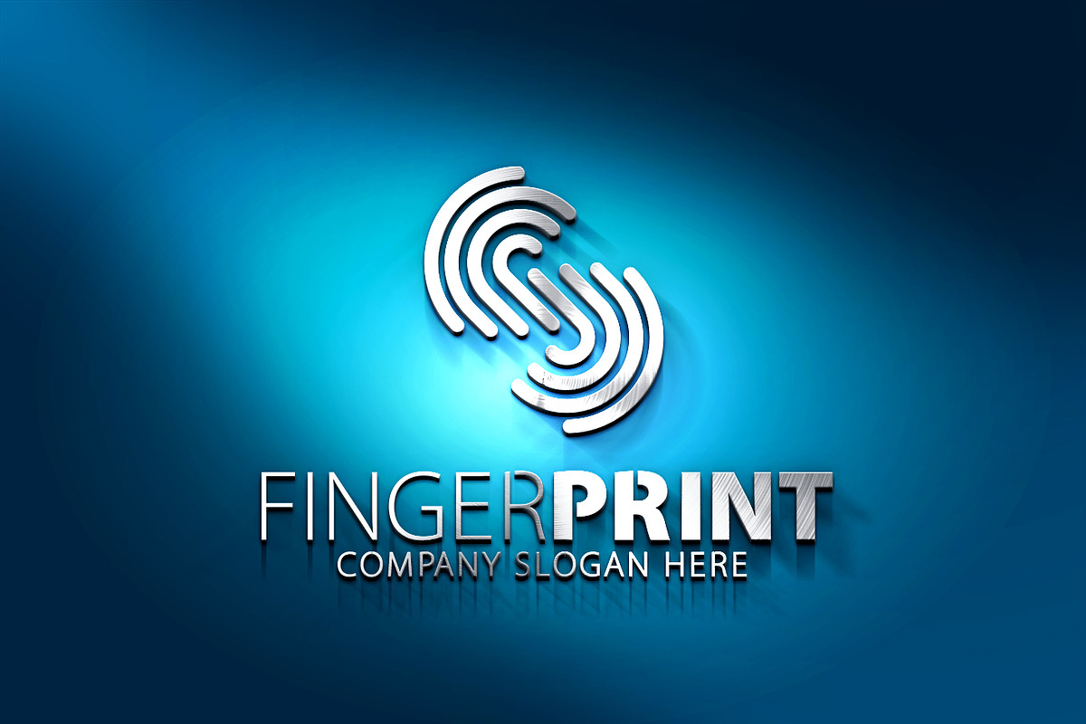 Finger Print Logo, a Branding & Logo Template by Creative Dezing