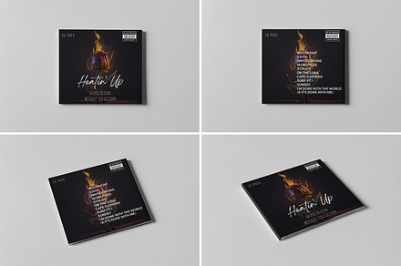 CD Case & Disc Mock-ups, a Packaging Mockup by akropol