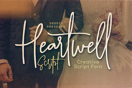Soulmate Script Font, a Script Font by Deeezy