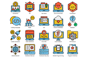 75 Computer Science Icons | Aestheti, an Icon by Flat Icons