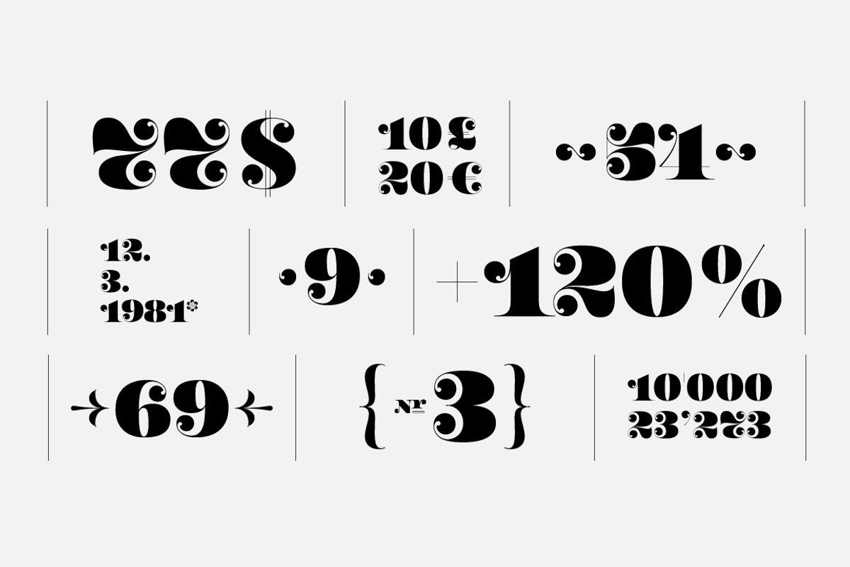 Fab Figures Big A, a Font by Letterwerk