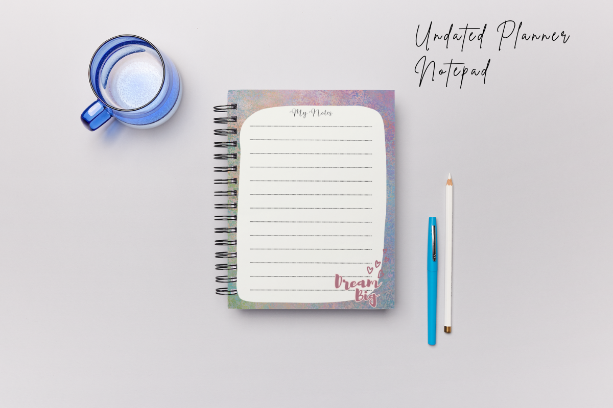 NOTEPAD PRINTABLE CANVA TEMPLATE, a Templates & Theme by Daffodil Dream ...