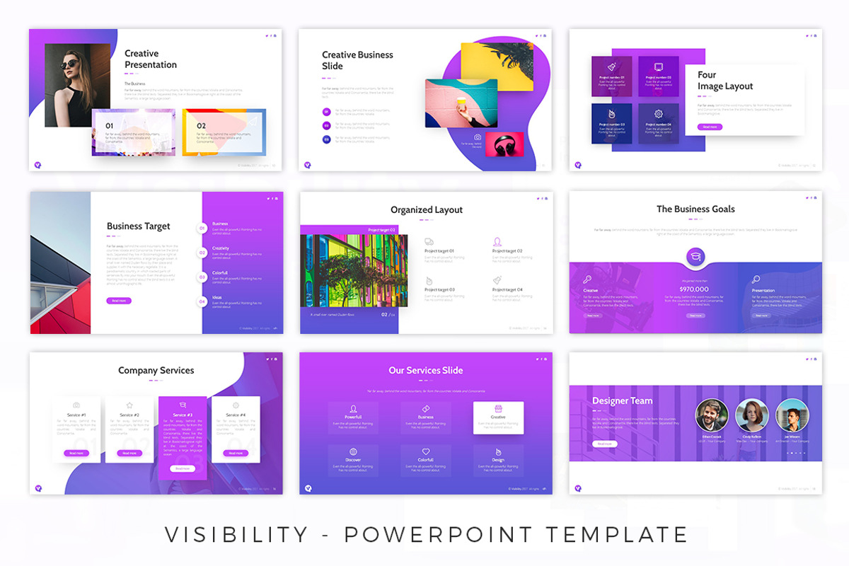 Visibility - Creative Template, a Presentation Template by Brandearth ...