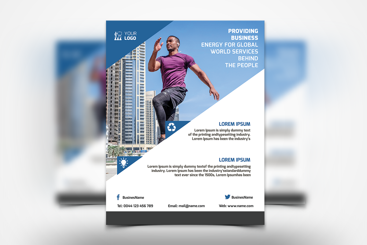 6 Training Flyers, a Flyer Template by Creatricks