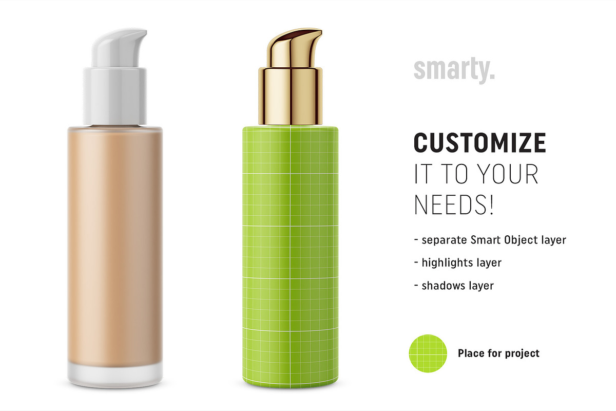 Face primer mockup, a Product Mockup by Smarty Mockups