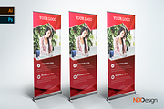 Roll Up Banner - nex, a Presentation Template by UNIK Agency