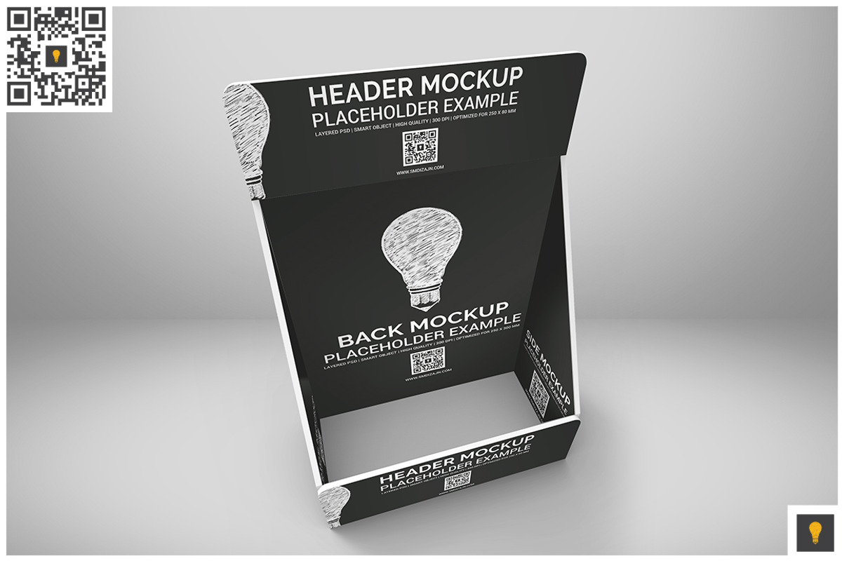 Table Top Display Mockup, an Advertising Mockup by Shocky Design Studio