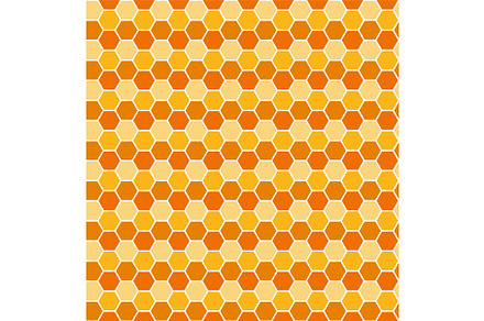 Bee honeycomb seamless pattern, art, a Texture Graphic by COLORFUL