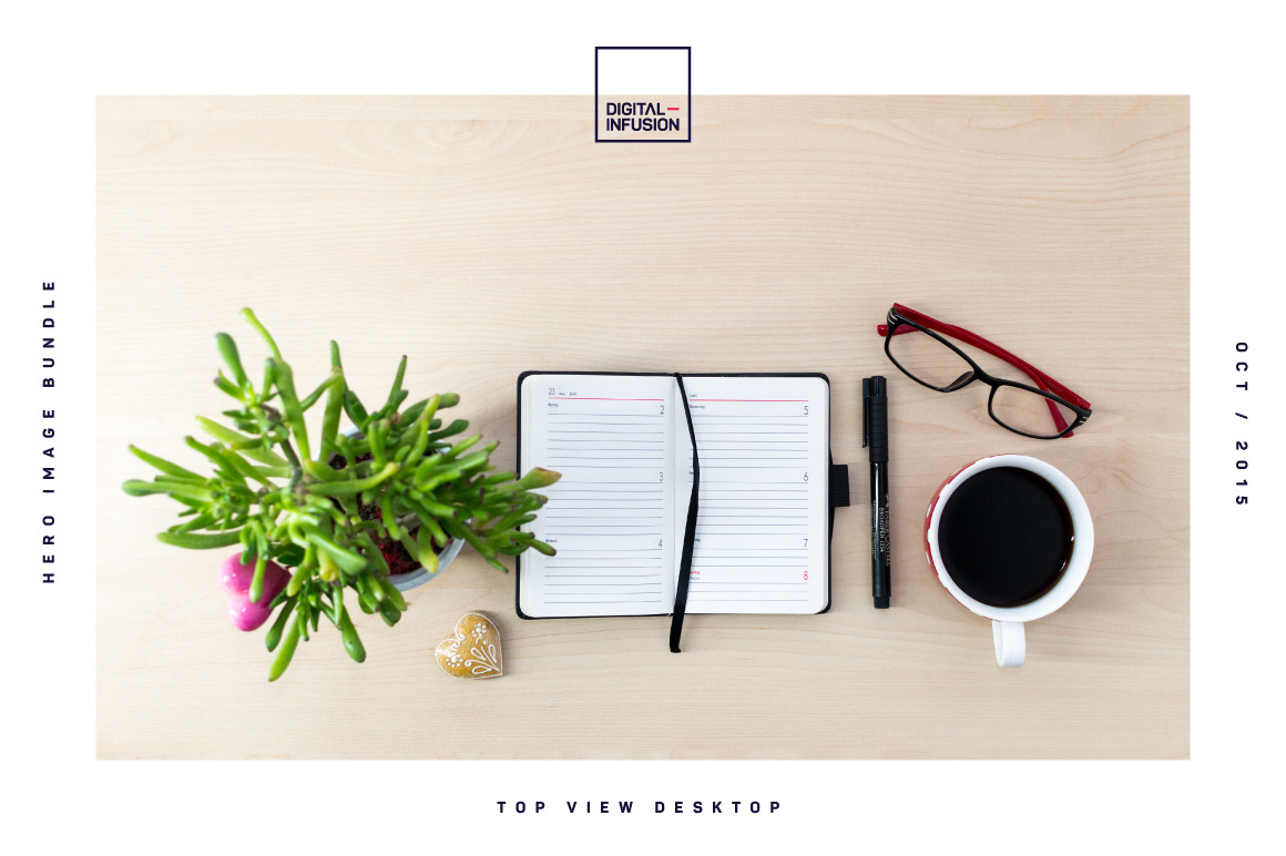 Top View Desktop / Hero Image Bundle, a Templates & Theme by ...
