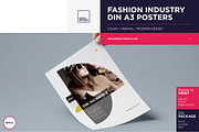 Fashion Industry Posters | Flyer Templates ~ Creative Market