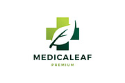 medical leaf health herbal logo | Branding & Logo Templates ~ Creative ...