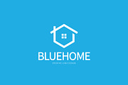 blue home logos, a Branding & Logo Template by Logocreative | Creative ...