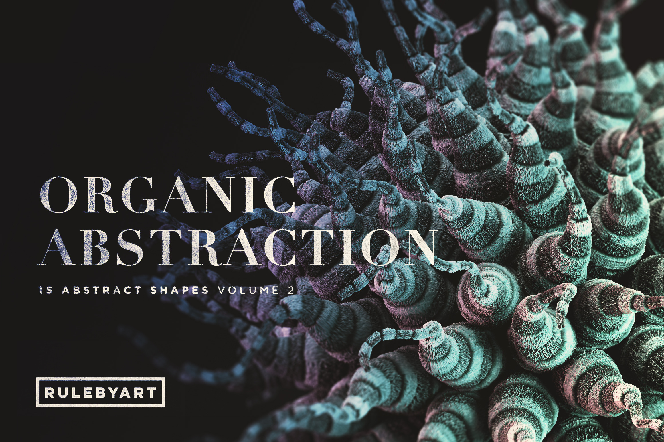 Organic Abstraction Vol.2, a Texture Graphic by RuleByArt