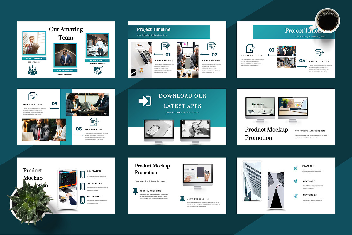 Networking - Powerpoint Presentation, a Presentation Template by TMint ...