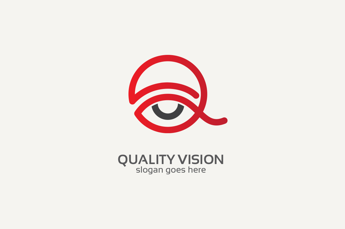 Quality Vision Logo, a Branding & Logo Template by CAIRON CREATIVESTUDIO