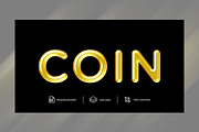 Coin Text Effect Design, a Layer Style Add-On by shahsoft