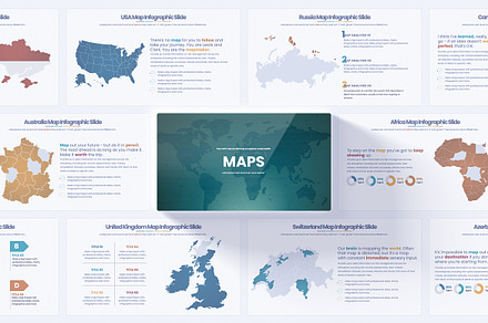 ASEAN & Australia Maps For PPT | Presentation Templates ~ Creative Market