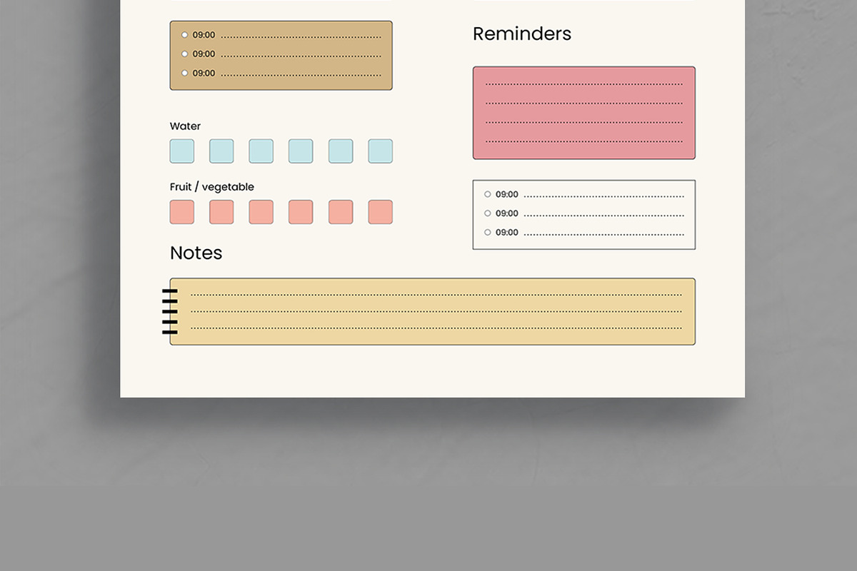 Daily and Weekly Planner Template