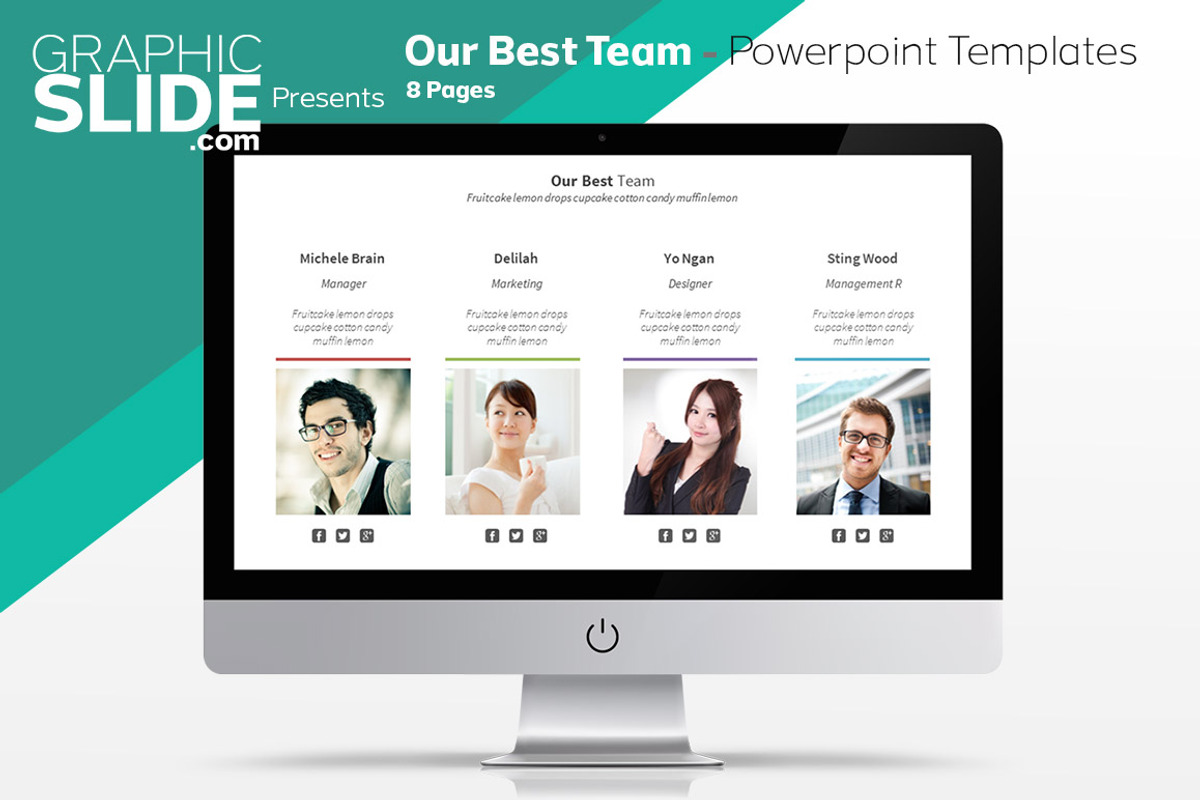 Our Best Team - Powerpoint Templates, a Presentation Template by ...