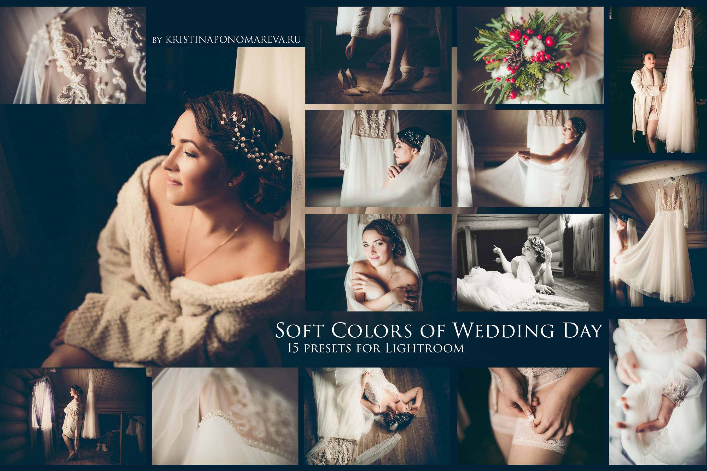 Soft Colors of Wedding-15 lr presets, an Action Add-On by Graphics ...