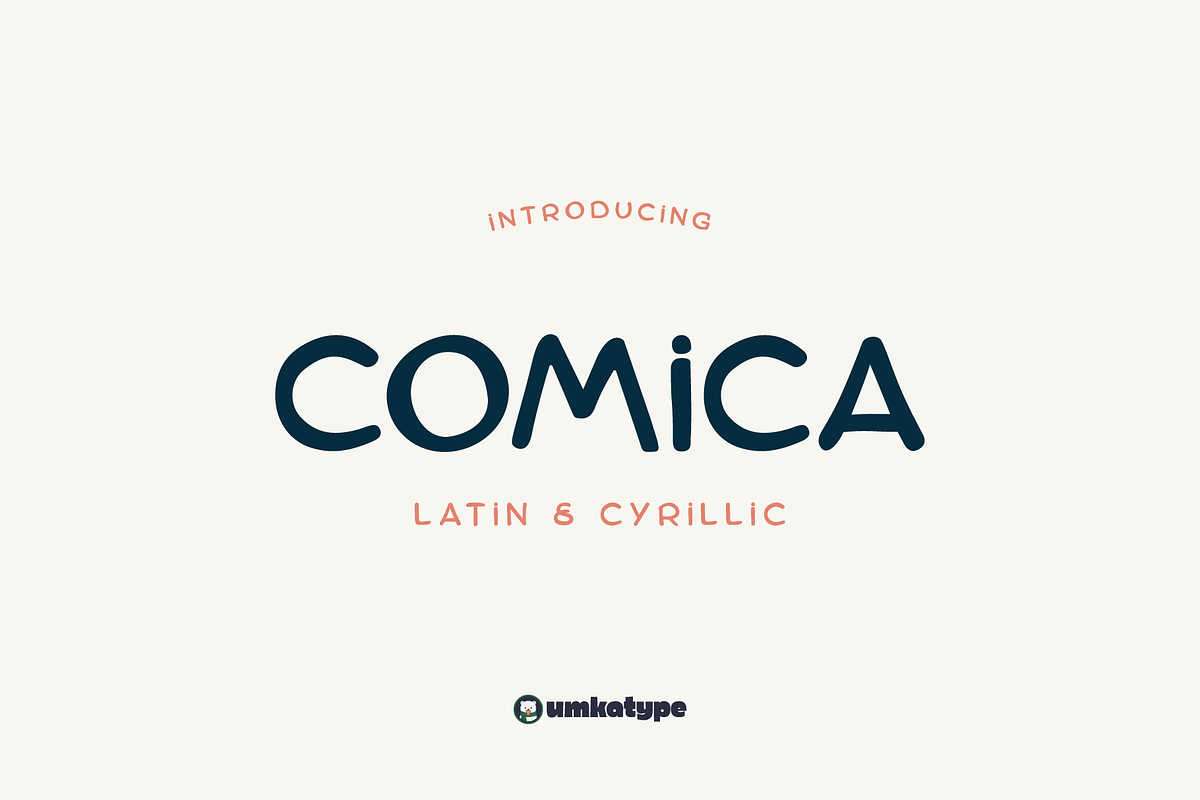 Comica Display Font, a Script Font by alpercakici