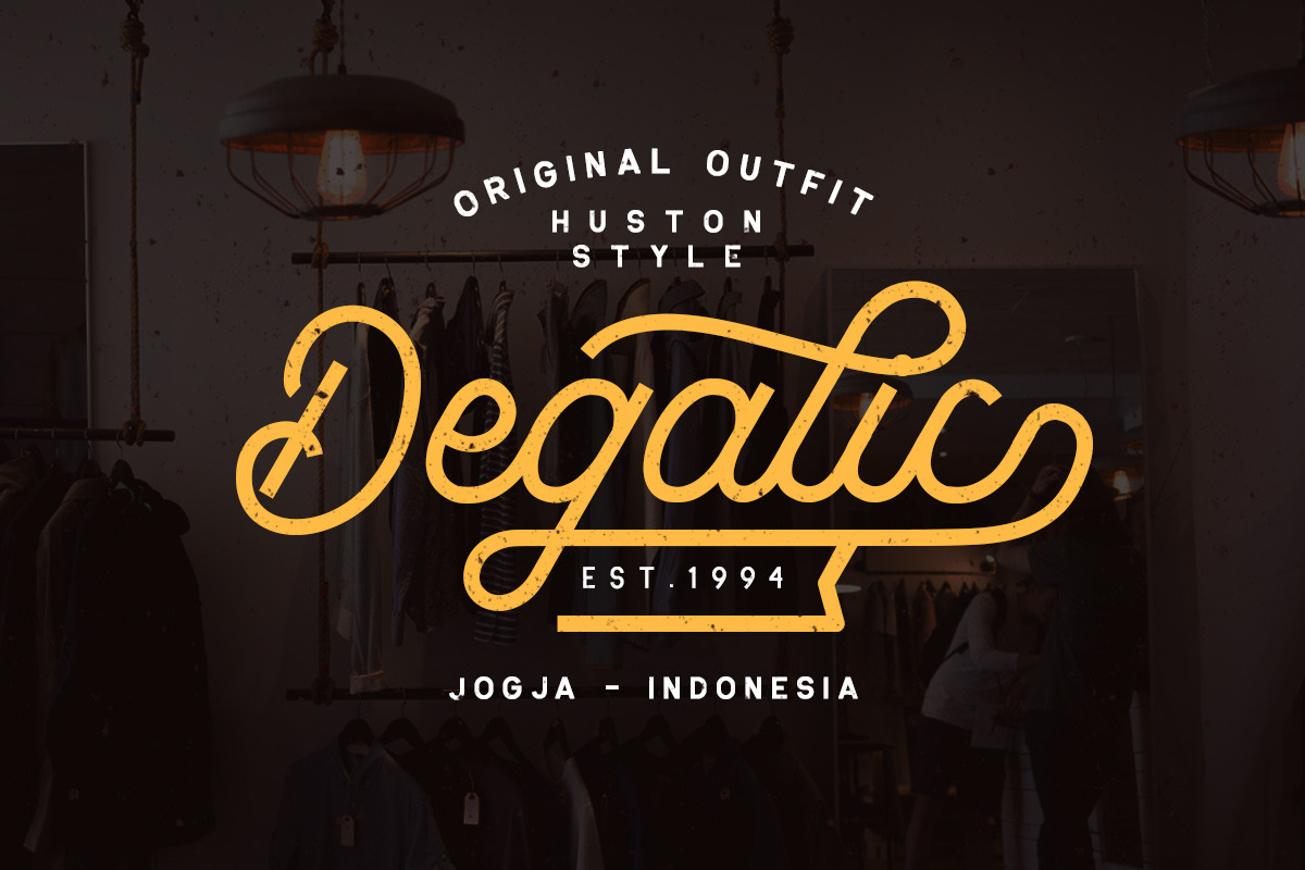 Madgue - Connected Monoline +EXTRAS, a Script Font by Sarid Ezra