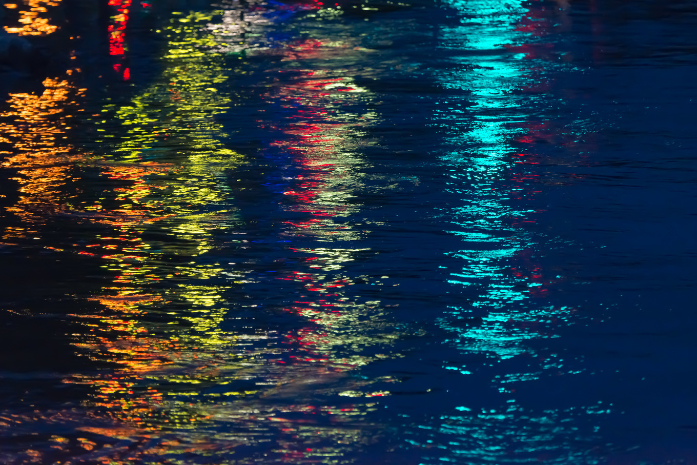 Reflections containing water, colours, and river, an Abstract Photo by ...