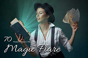 70 Magic Flare Photoshop Overlays
