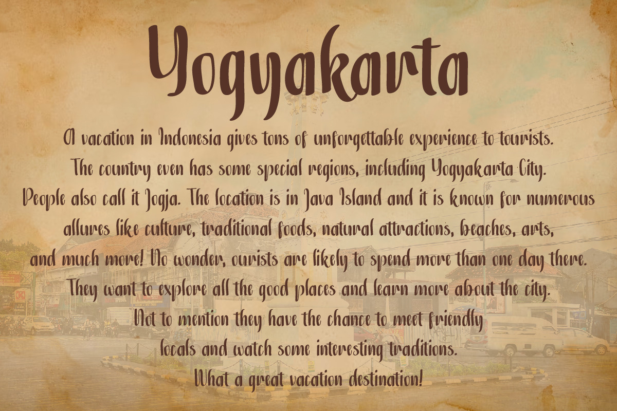 Pujasuma a Javanese Style Font, a Script Font by IHDSTD