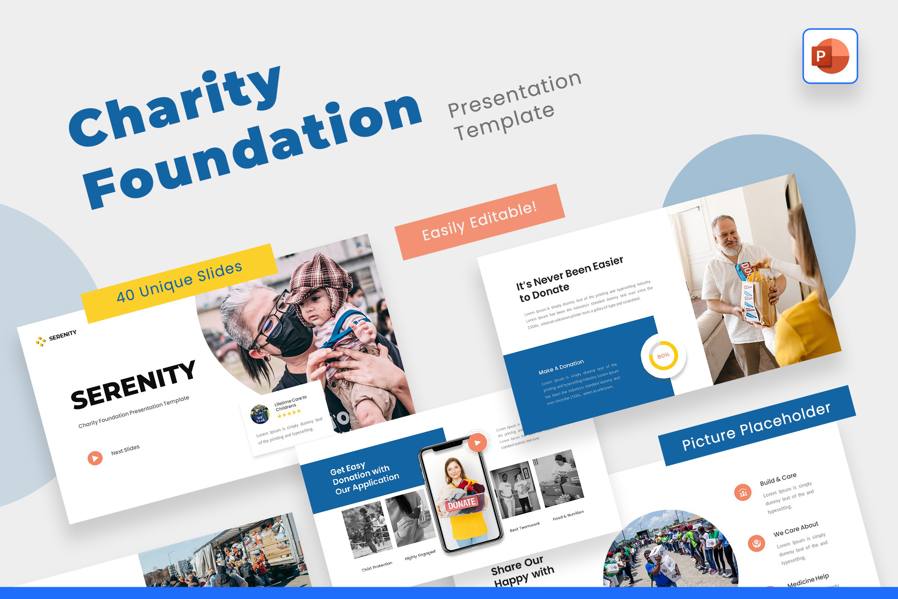 Charity PowerPoint Template