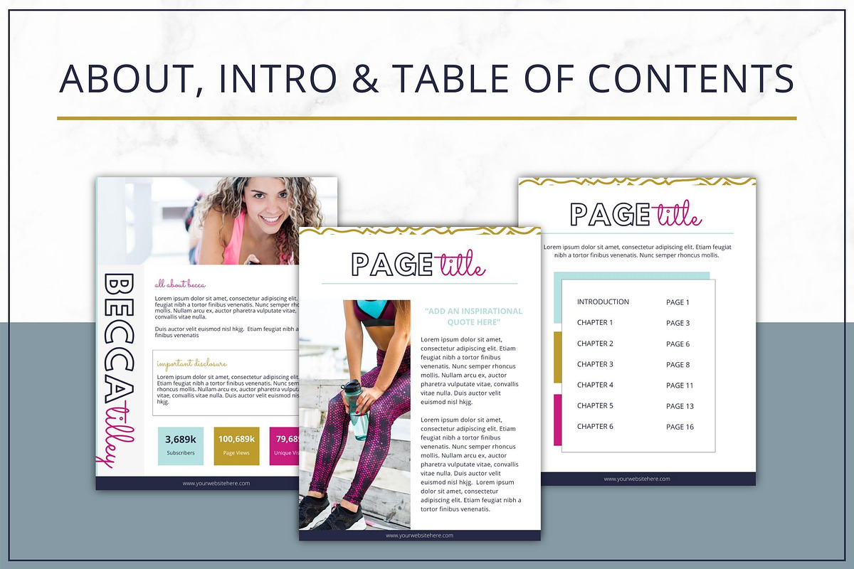 Lead Magnet | eBook Templates Bold, a Magazine Template by Lady Boss Studio