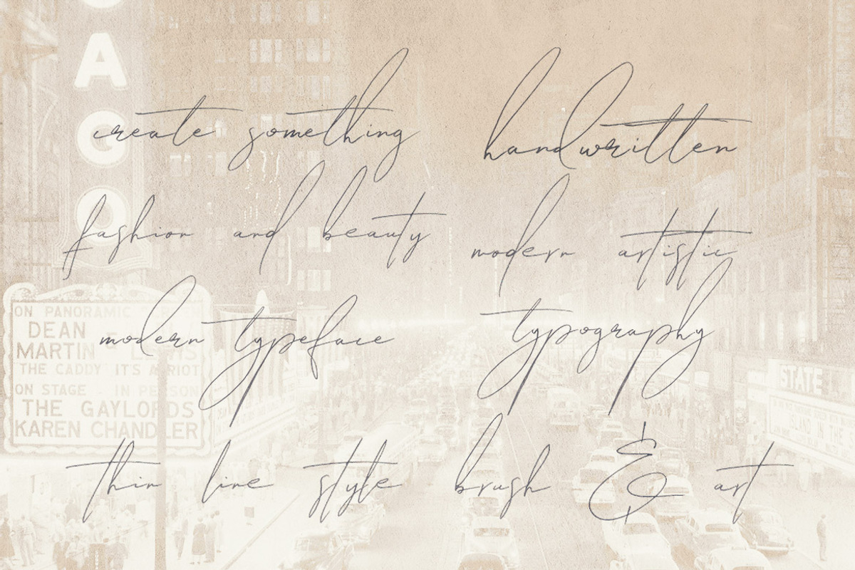 Relative Handwritten & SVG Font, a Script Font by Cruzine