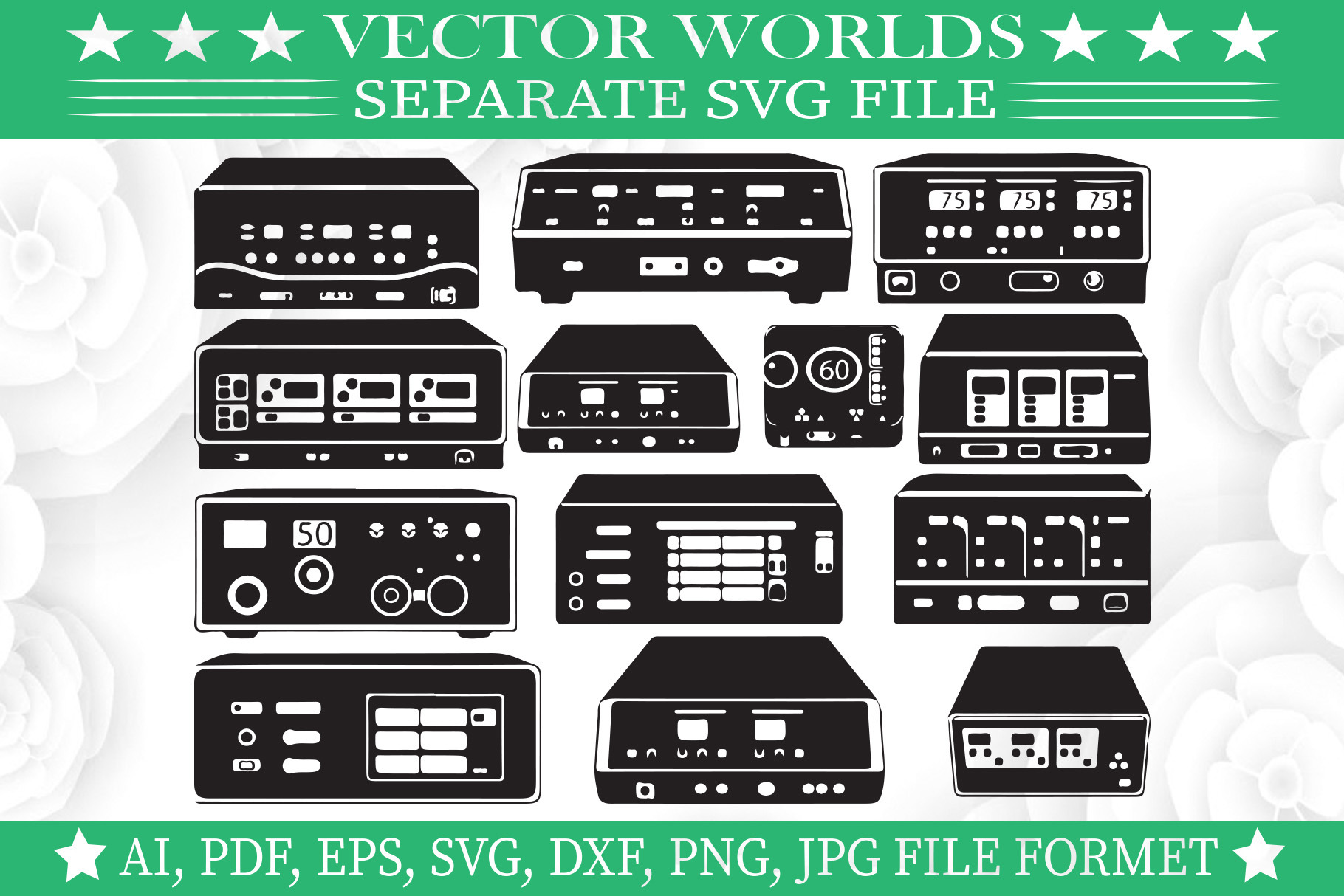 Electrosurgical Units SVG, Units SVG, an Object Graphic by VectorWorlds