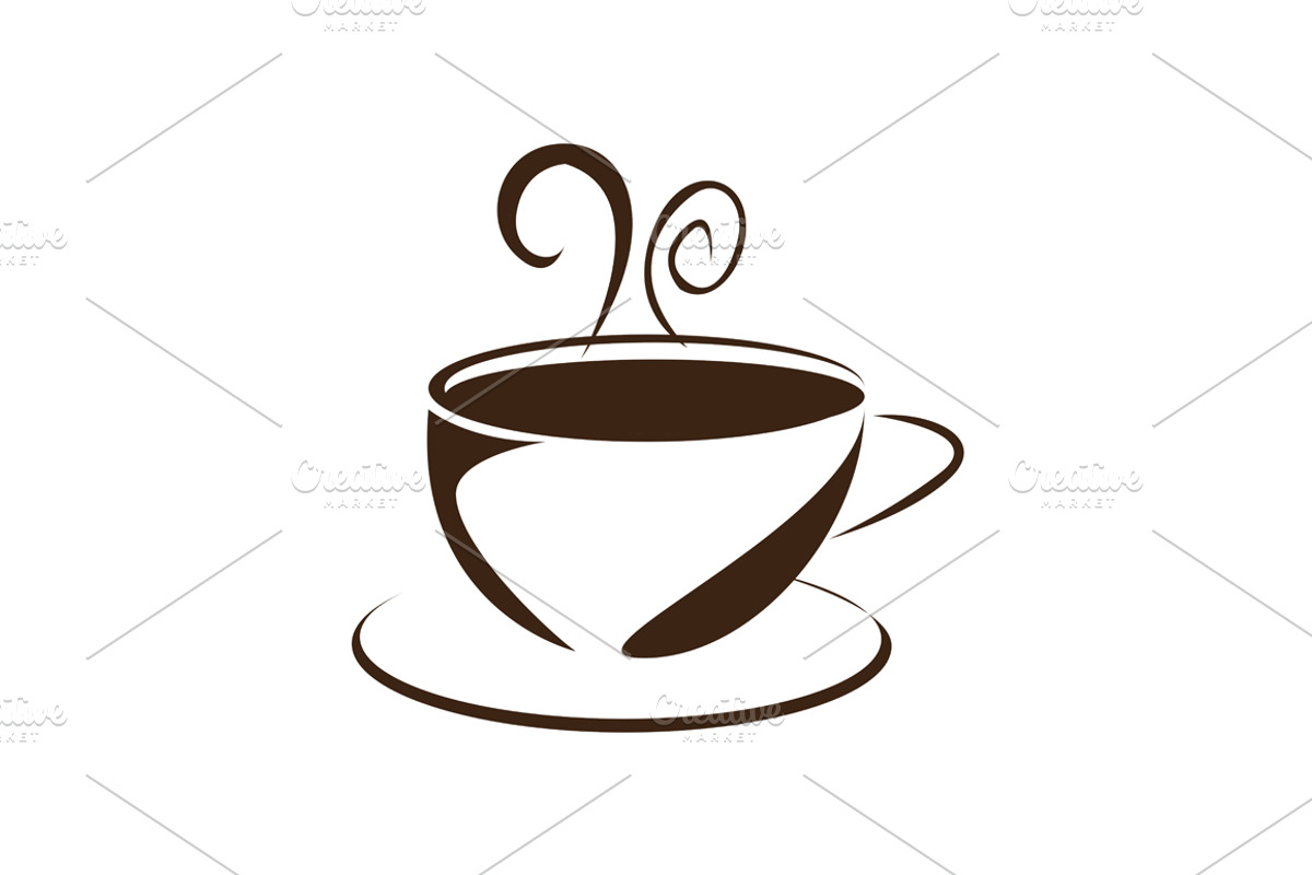 20 Logo Hot Coffee Templates Bundle, a Branding & Logo Template by ...