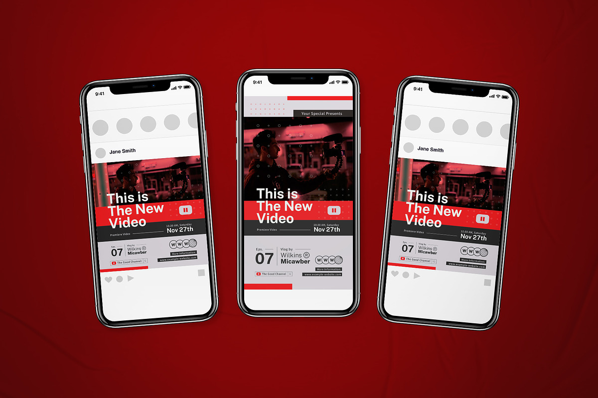 New Youtube Video Promotion Flyer, a Flyer Template by The Good Store