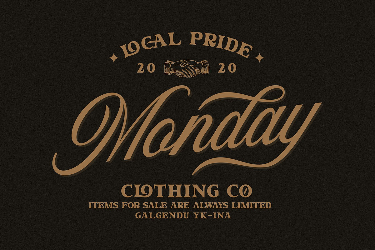 Nolian Script, a Script Font by ngene | Creative Market