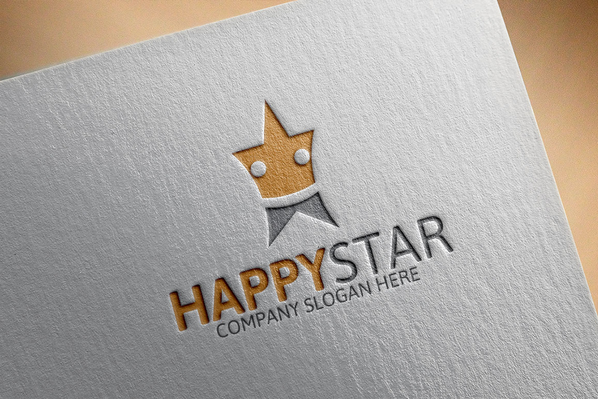 Happy Star, a Branding & Logo Template by Josuf Media | Creative Market