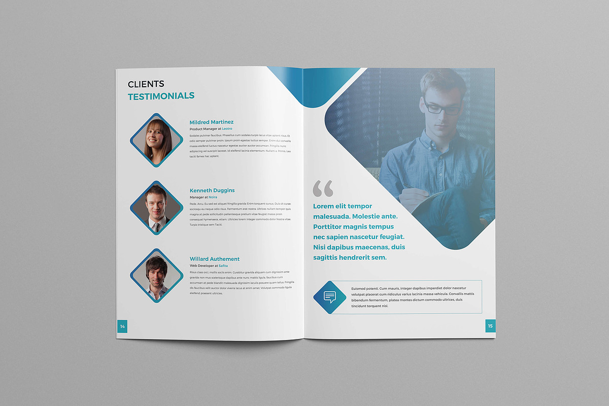 A4 Brochure Template