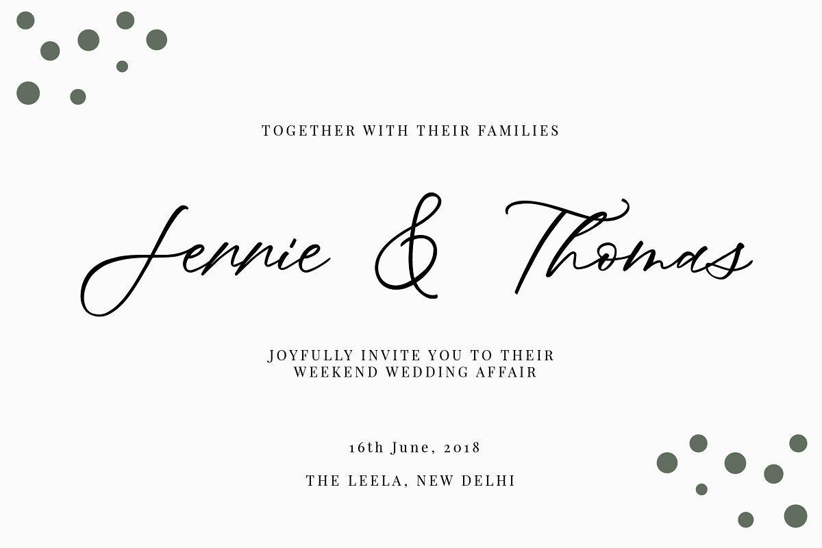 Pretty Script Font Bundle, a Script Font by theinkaffair